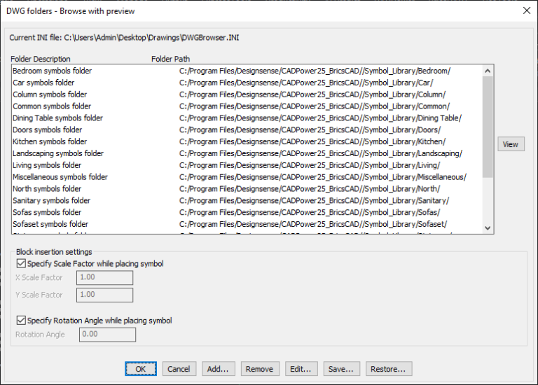 Dwg Browser With Thumbnail Previews Cp Dwgbrowser Cadpower Command Cadpower