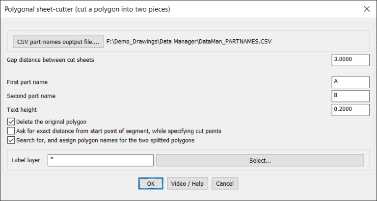 Rectangular Sheet Cutter Cp Sheetcutter Cadpower Command Cadpower