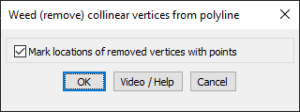 Weed (Remove) Collinear Vertices from Polyline: GT_REM_LINVERTS ...