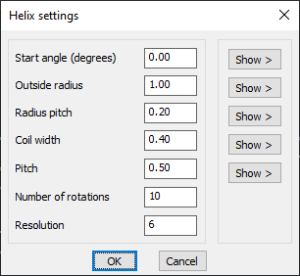 Helix: GT_HELIX – GeoTools Command - GeoTools