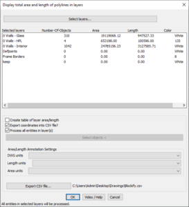 Compute Summed Polyline Areas from Selected Layers: GT_LAYERAREA – GeoTools Command - GeoTools