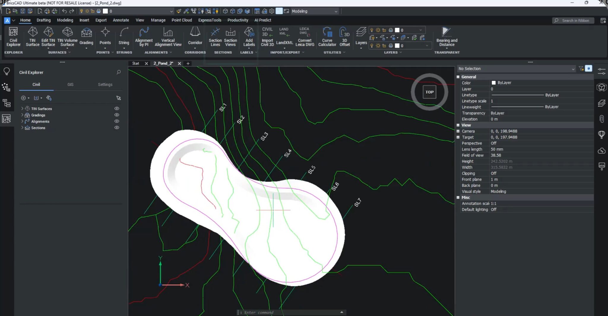 Create Civil Sections and Section Views in BricsCAD - Home of BricsCAD ...